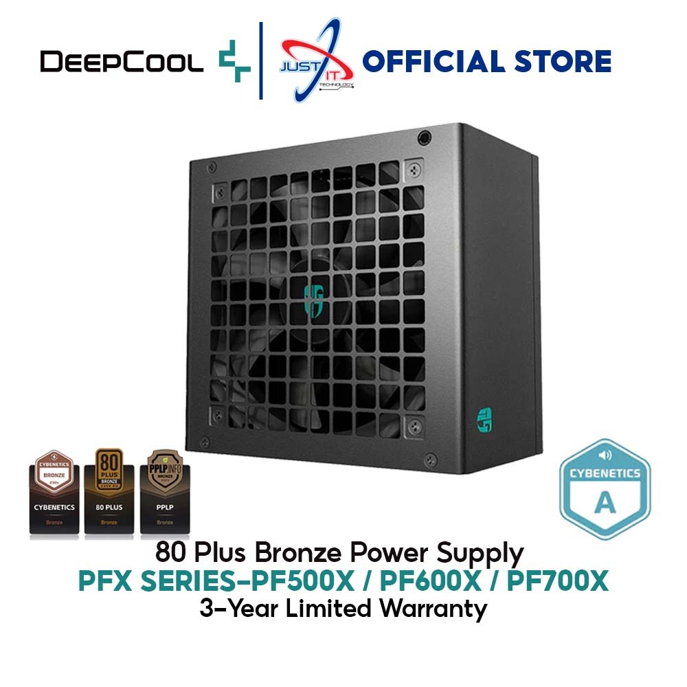 DEEPCOOL GAMERSTORM PFX SERIES PF500X / PF600X / PF700X 80 PLUS BRONZE ...