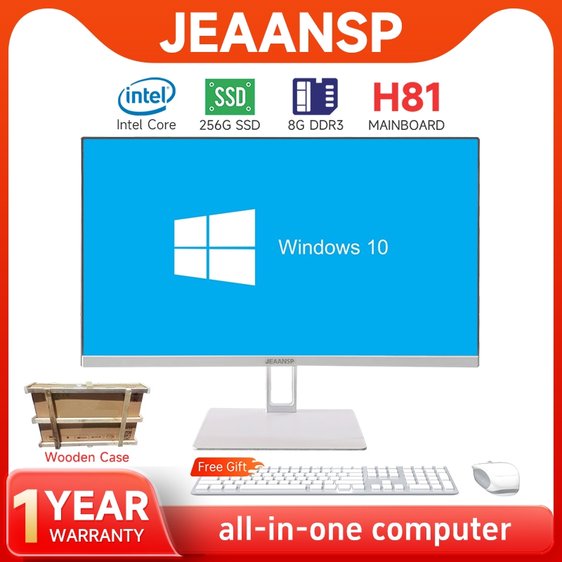 All in one PC Best Home Office 22/24" Desktops PC Ultra Slim I5 8/16GB ...