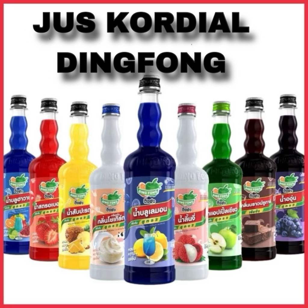KORDIAL DINGFONG[Flavored Drink Juice]🇹🇭 | Shopee Malaysia