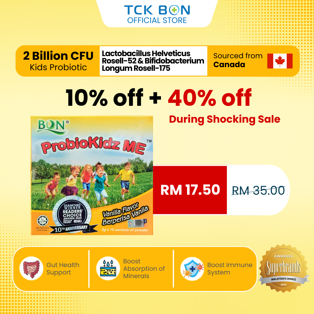 TCK BON ProbioKidz ME™ (10 sacet atau 30 sacet/ Kotak) | Probiotik ...