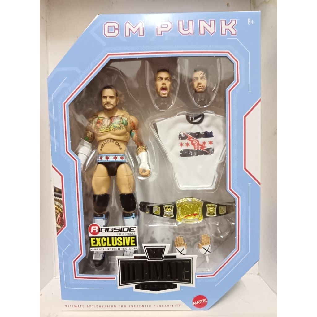 Mattel WWE Ultimate Edition CM Punk Wrestling Action Figure | Shopee ...