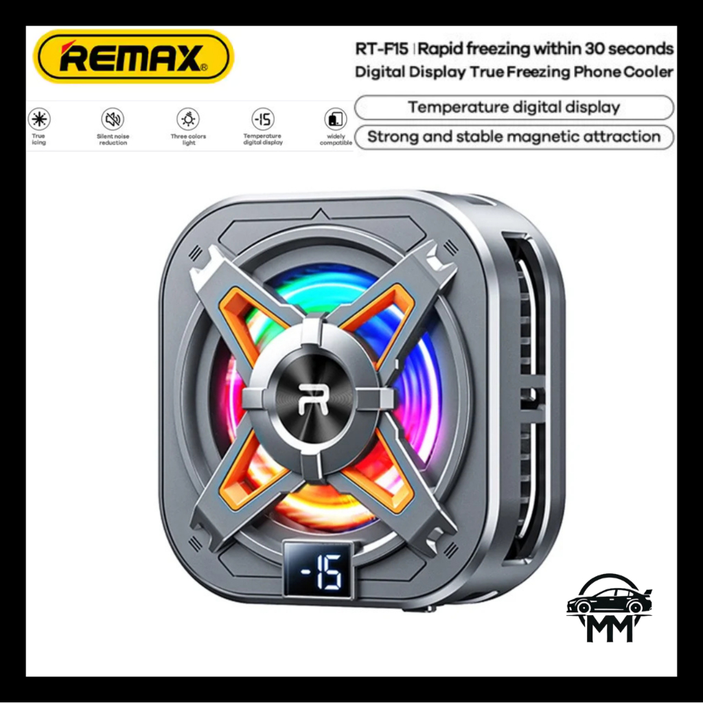 Remax RT-F15 Magnetic Phone Cooler Gaming Cooling Fan Rapid Freezing ...
