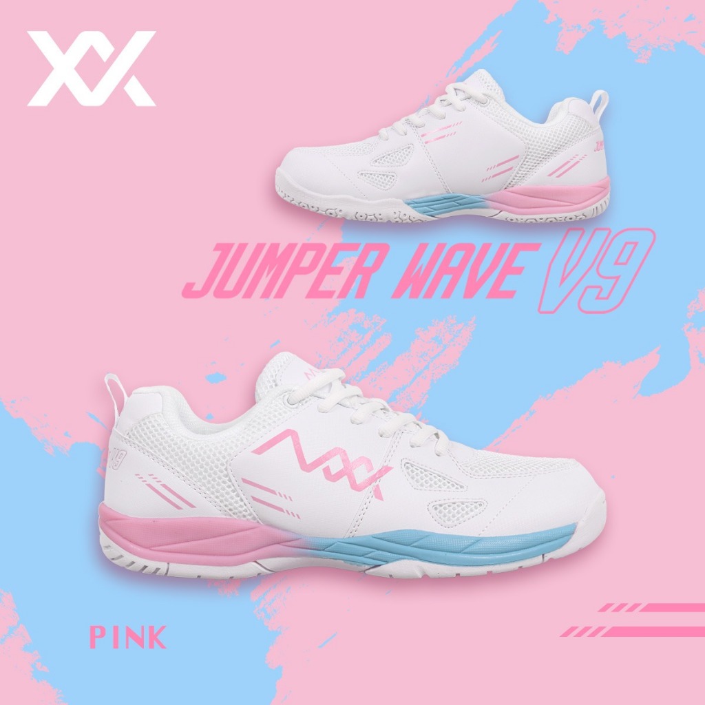 MAXX BADMINTON SHOES JUMPER WAVE V9 (100% ORIGINAL) | Shopee Malaysia