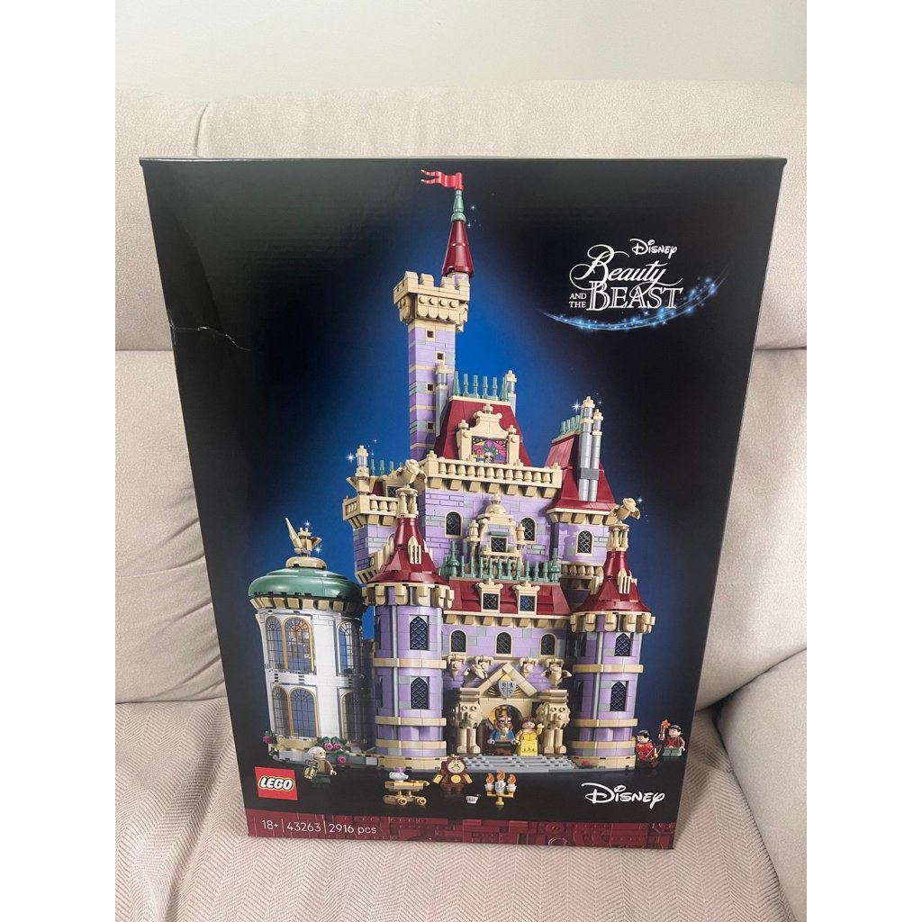 [READY STOCK] LEGO 43263 DISNEY Beauty and the Beast Castle | Shopee ...