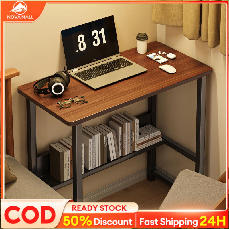 💖Study Computer Table Home Office Writing Desk Meja Belajar Menulis ...