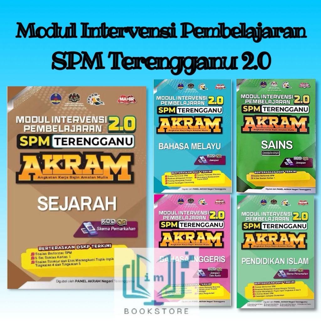 Mahir 2025 • Modul Intervensi Pembelajaran 2.0 SPM Terengganu AKRAM | Shopee Malaysia