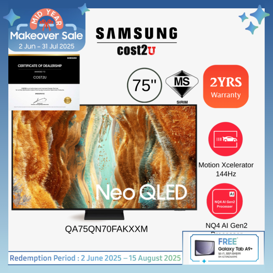 Samsung 75/85" QN85D QN70F Neo QLED 4K Smart AI TV | QA75QN85DBKXXM ...