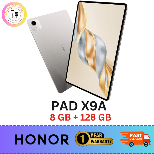 HONOR Pad X9a (8GB+128GB) Tablets 11.5" 120 Hz 2.5K Display | 8300mAh ...