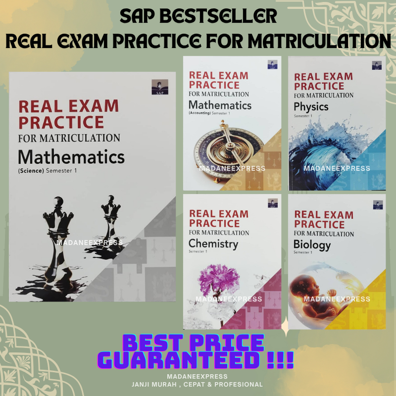 [XPRESS] SAP BESTSELLER : REAL EXAM PRACTICE FOR MATRICULATION SEMESTER ...