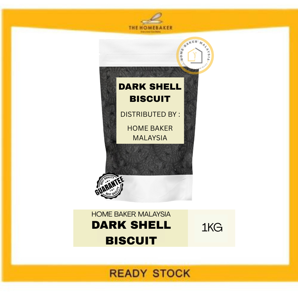 DARK SHELL BISCUIT 500G 1KG [REPACK] - HOME BAKER MALAYSIA | Shopee ...