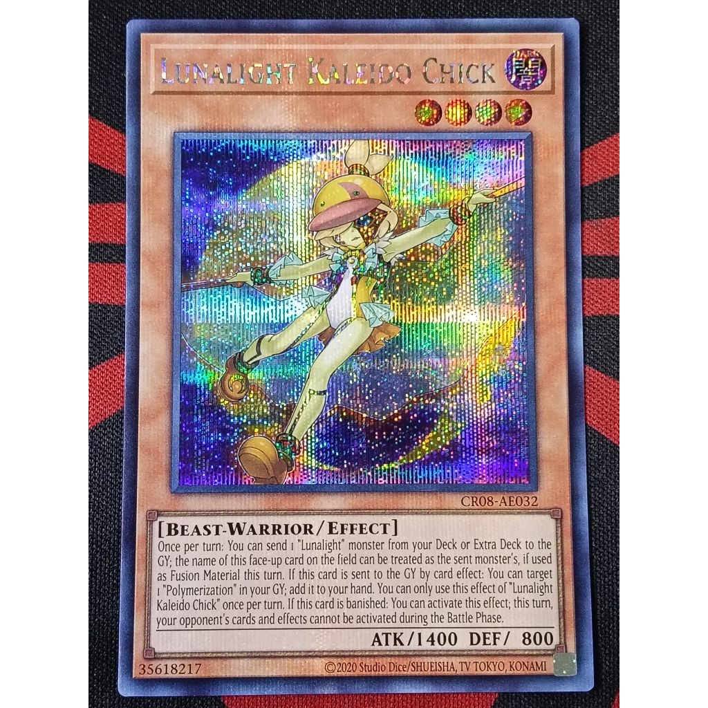 YUGIOH KONAMI CR08-AE032 DUAD-JPS07 Lunalight Kaleido Chick (SR/UR/SCR) | Shopee Malaysia