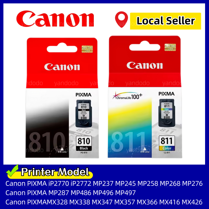 Canon PG-810 CL-811 810XL ink cartridge Can add ink Canon MX328 MX338 ...