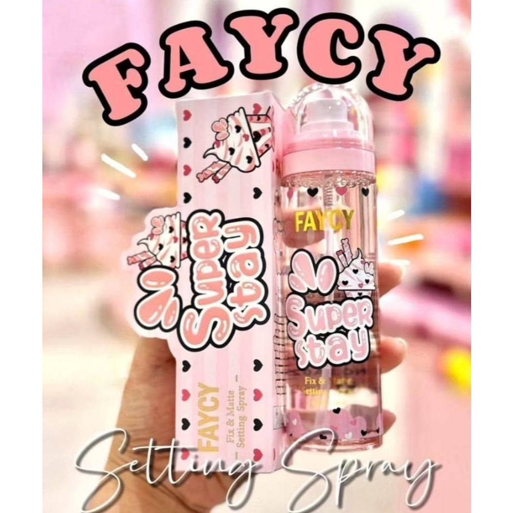 FAYCY | SUPER STAY SETTING SPRAY | Shopee Malaysia