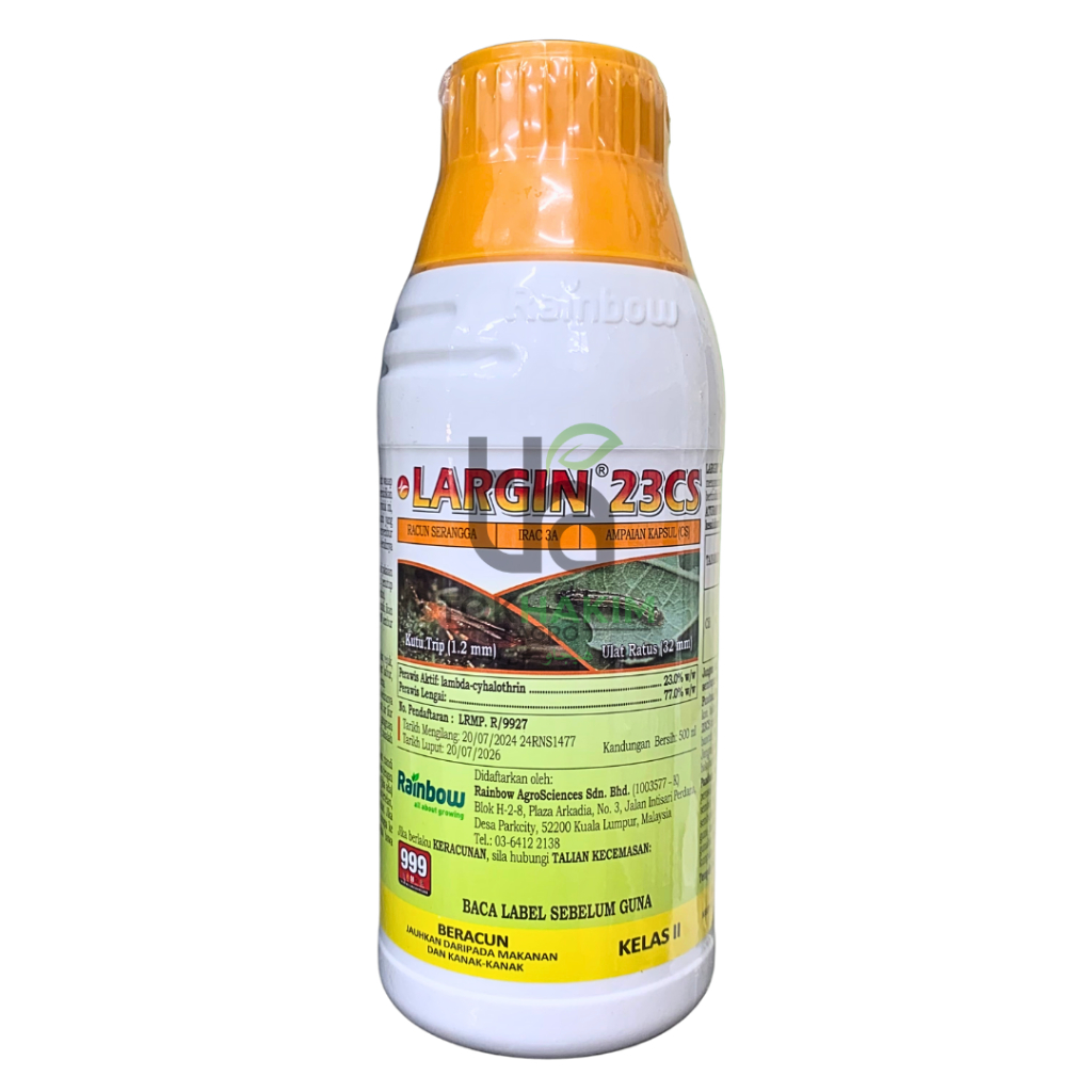 (500ML) LARGIN 23CS Lebih Kuat dari Racun Karate Syngenta dan Advansia ...