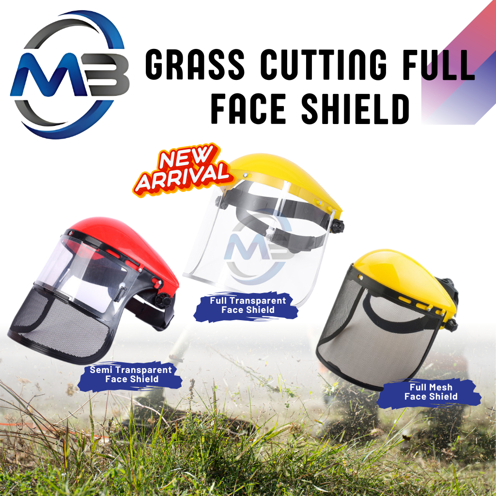 Pelindung Muka Topeng Muka | Full Face Safety Face Shield Mesh / Face ...
