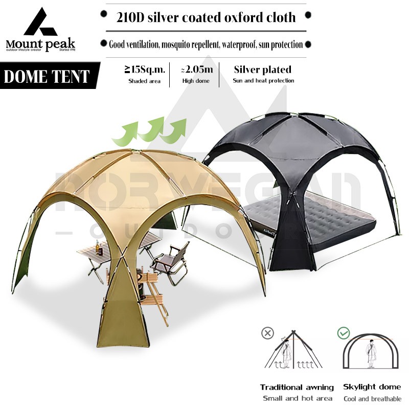 MY💕Ready stock💕Mount peak Outdoor Portable Tent Shelter Dome Tent with ...