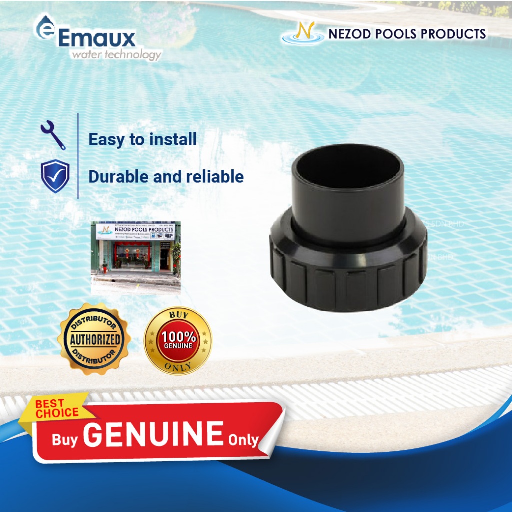EMAUX Super Power Series Pool Pump UNION COUPLING CONNECTOR - NEZOD ...