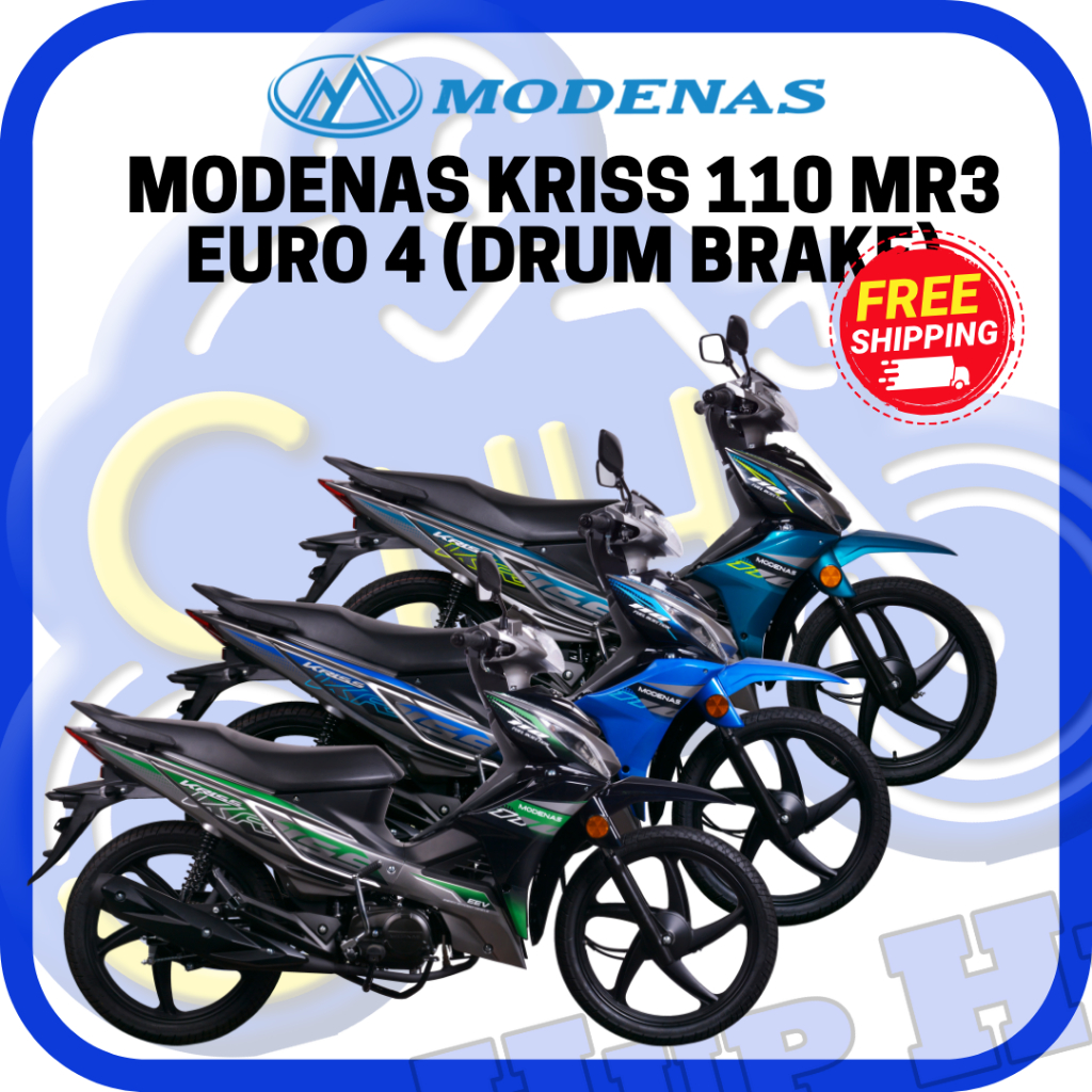 MODENAS KRISS 110 MR3 EURO 4 (UNREGISTER) NO DISC BRAKE FUEL INJECTION ...