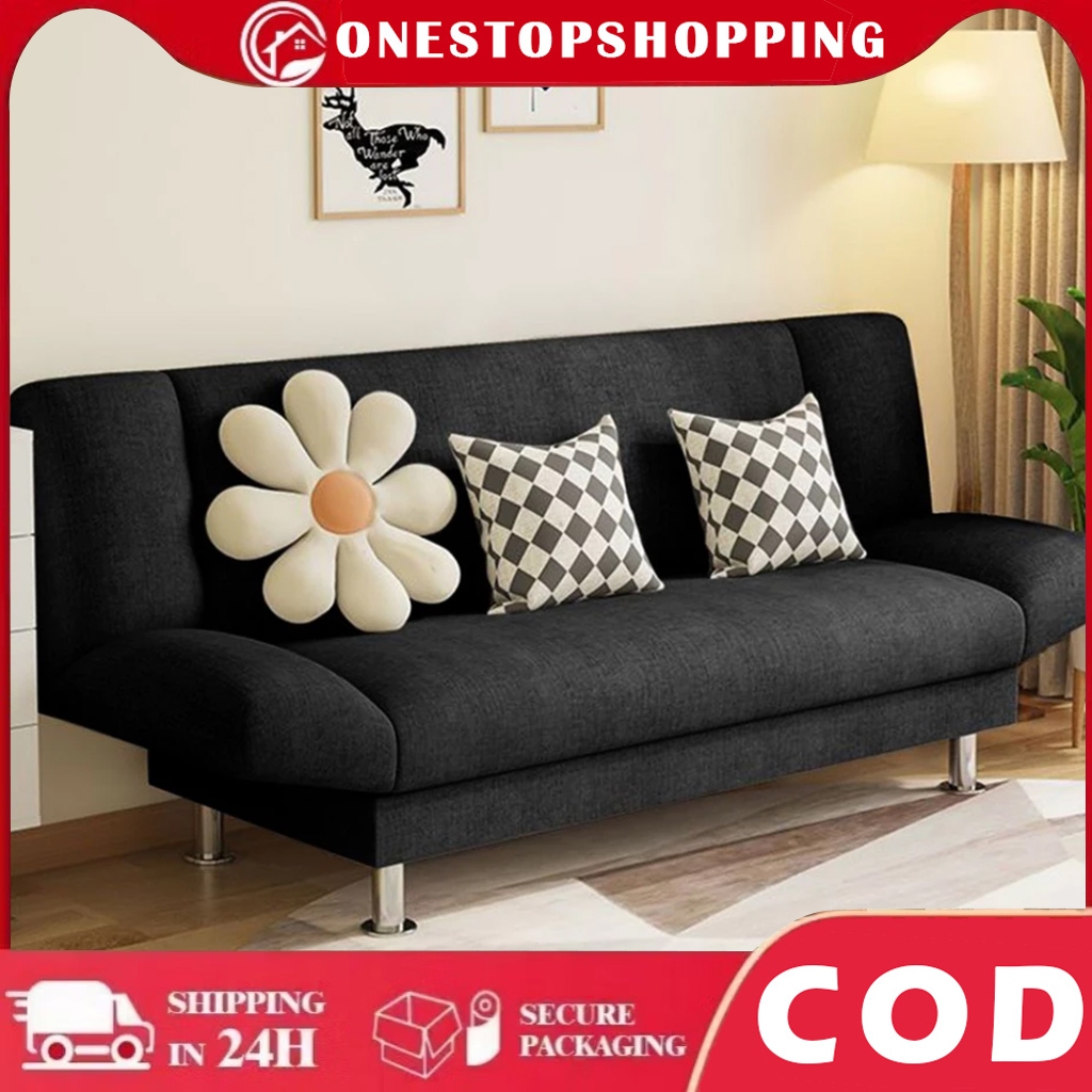 OneStopShopping™ IRIS Luxury Foldable Sofa Bed Katil 2 seater / 3 ...