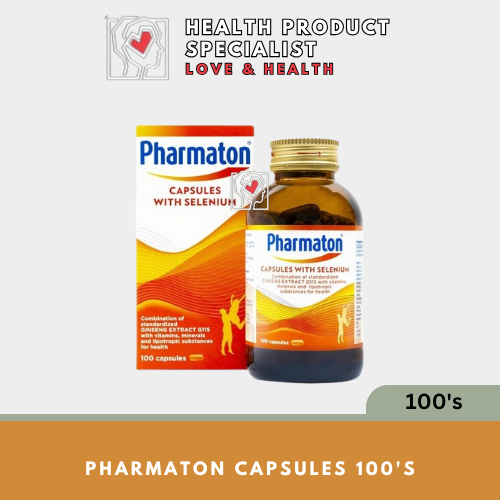 Pharmaton Multivitamin Capsule 100's (Exp :9/26) | Shopee Malaysia