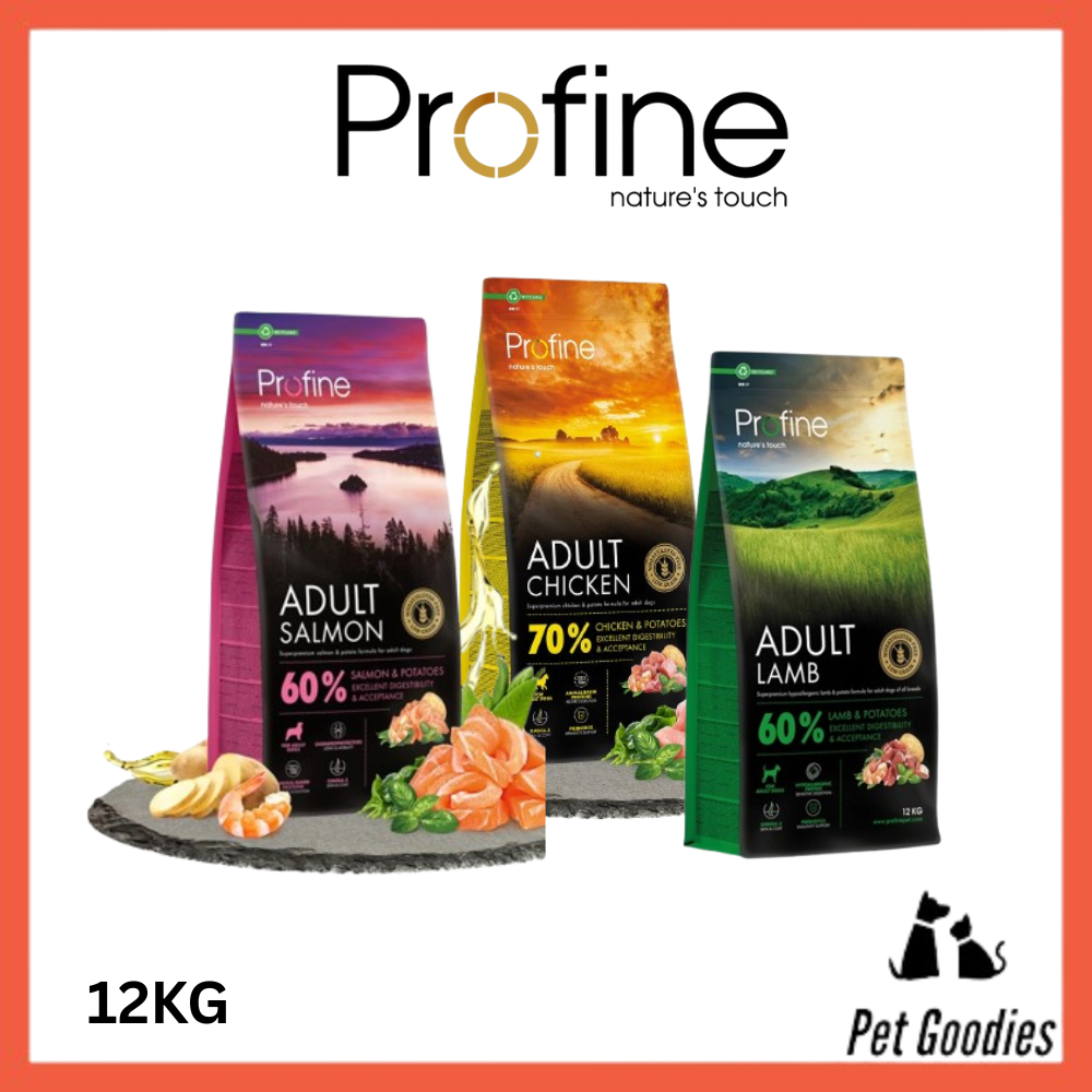 Profine Dog Food 12KG Salmon / Chicken / Lamb | Shopee Malaysia