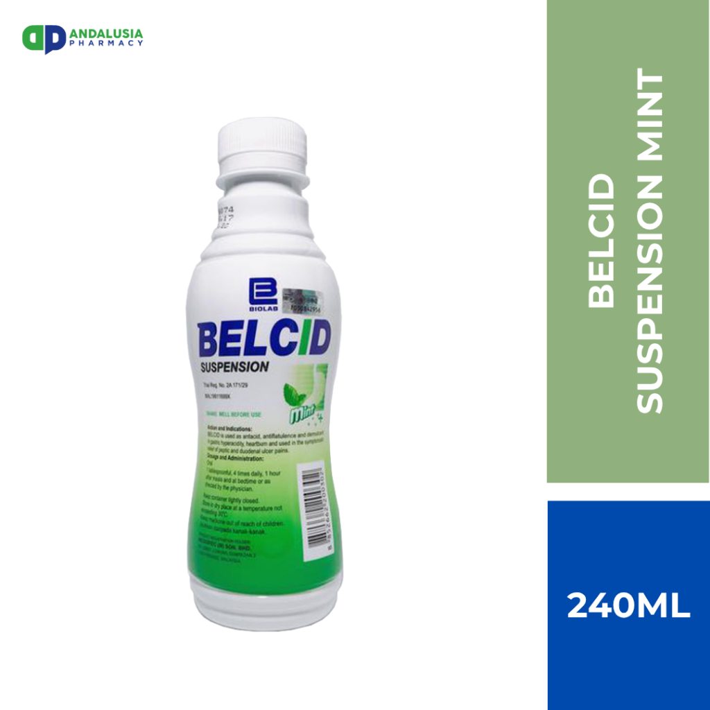 BELCID SUSPENSION MINT FLAVOUR ( 240ML ) | Shopee Malaysia
