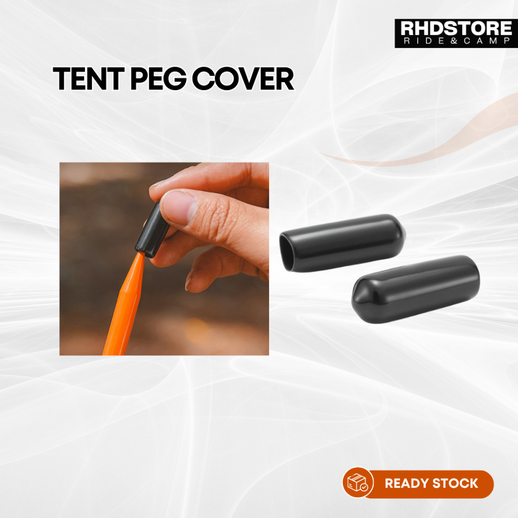Camping Peg Sharp Protection Cover Pack of 10's Steel Nail Paku Khemah ...