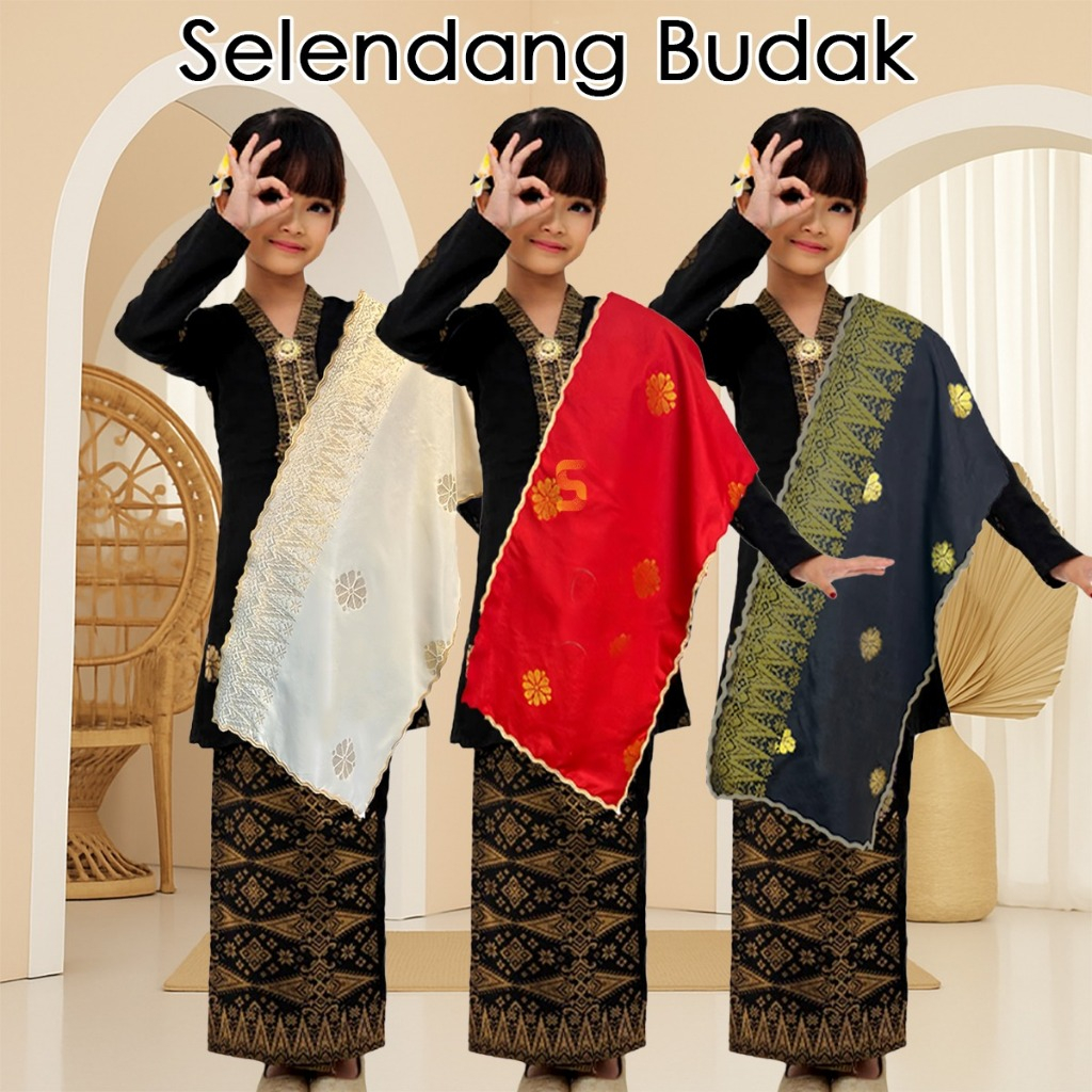 Selendang Budak I Songket WARISAN | Selendang Songket I Asli Songket ...