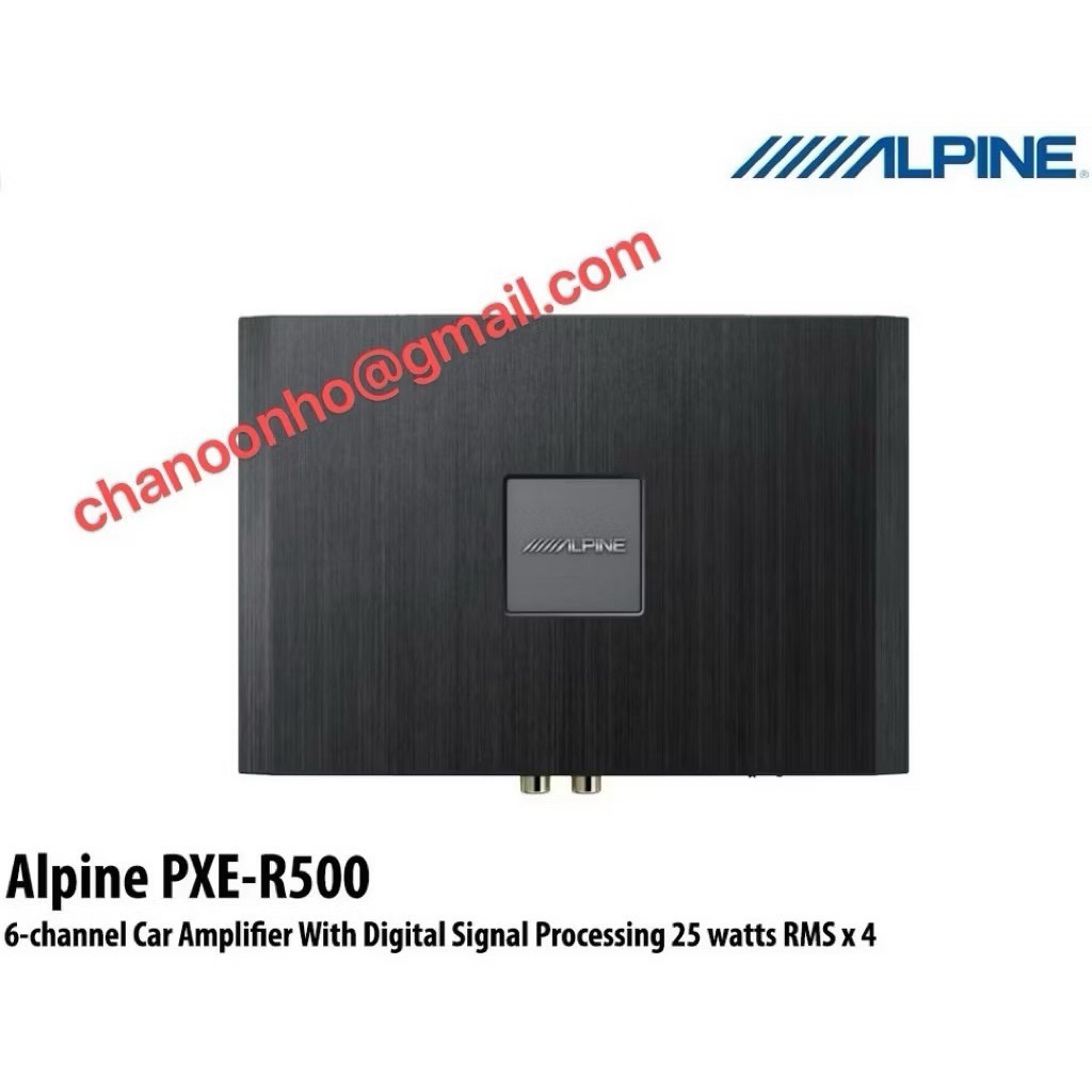 Alpine 6 Channel DSP Digital Signal Processor Built In Amplifier 6ch DSP PXE-R500S | Shopee Malaysia