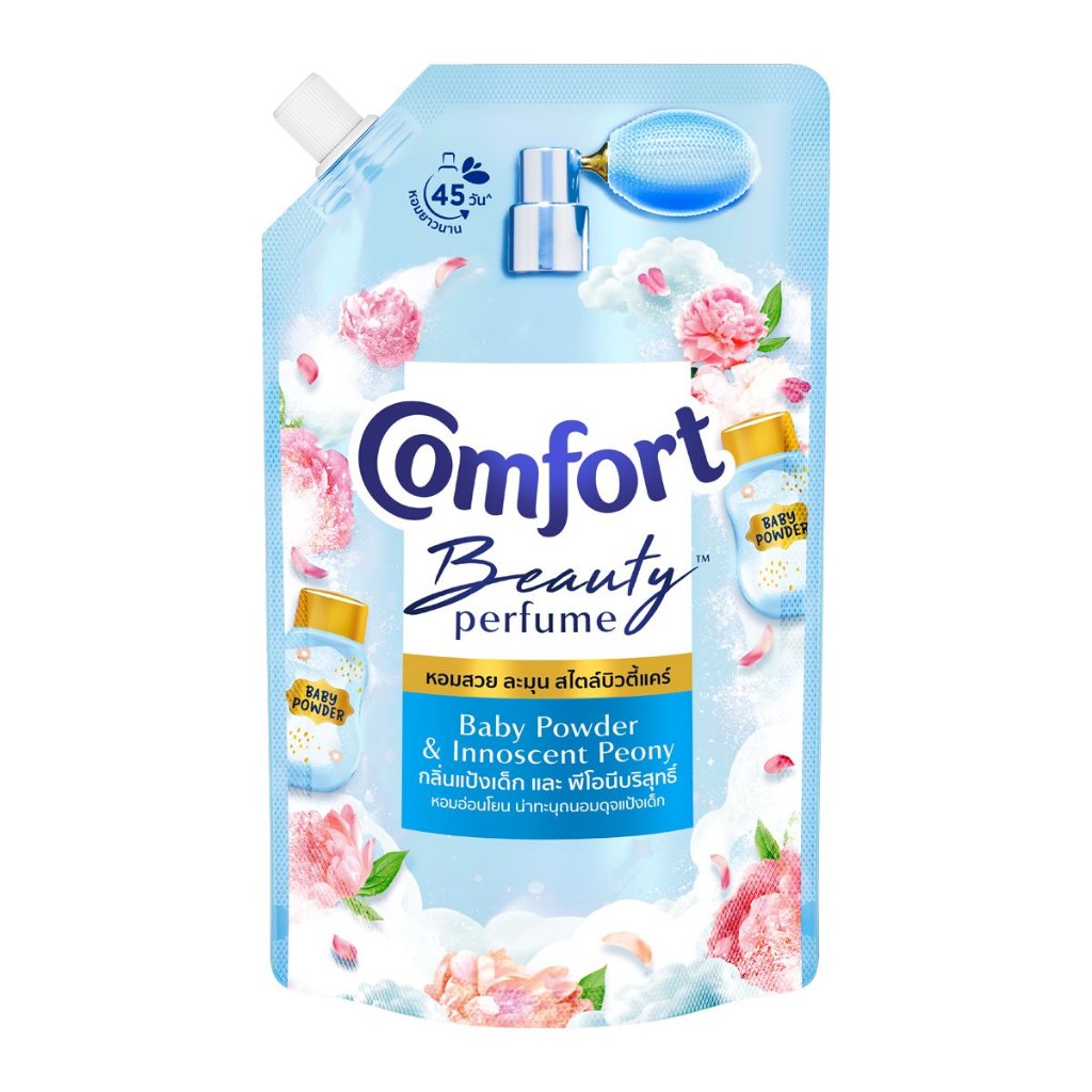 COMFORT Beauty Perfume Fabric Softener Baby Powder & Innoscent Peony ...