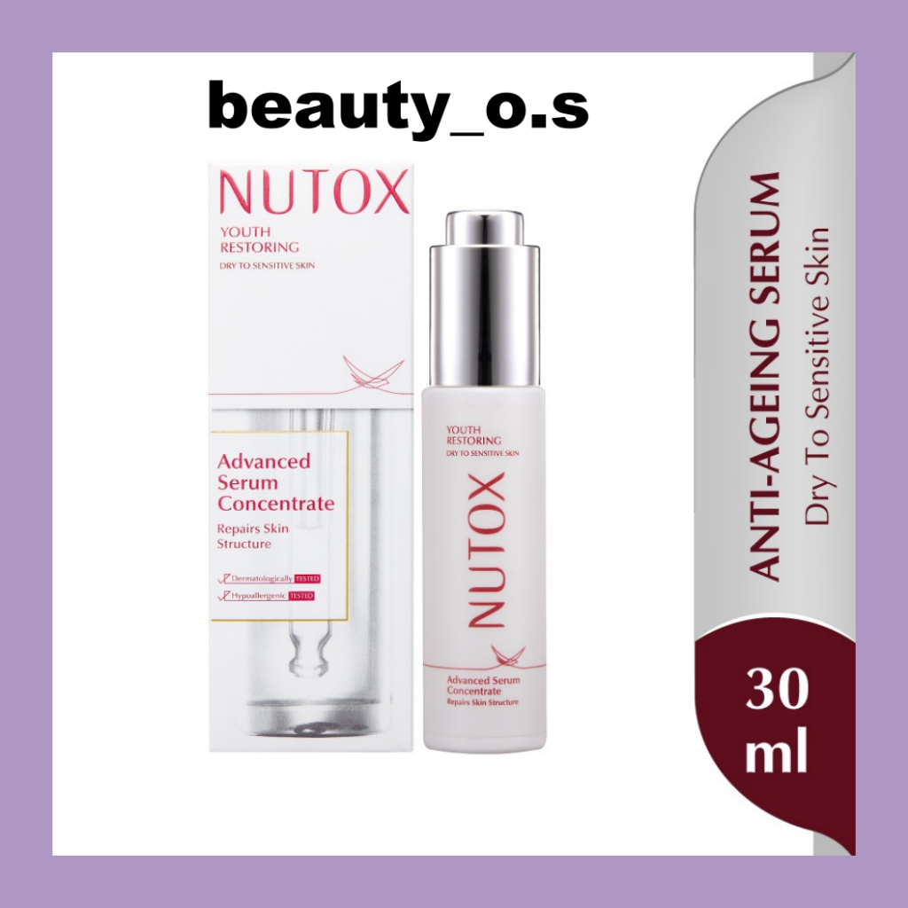 NUTOX YOUTH RESTORING ADVANCED SERUM CONCENTRATE (DRY & SENSITIVE) 30ML ...