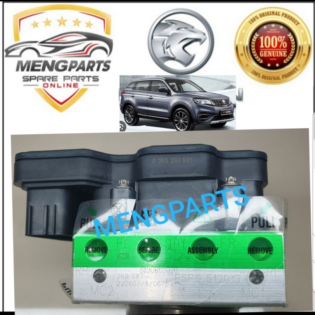 ORIGINAL GEELY PROTON X70 ABS PUMP ABS MODULE 8890065020 | Shopee Malaysia