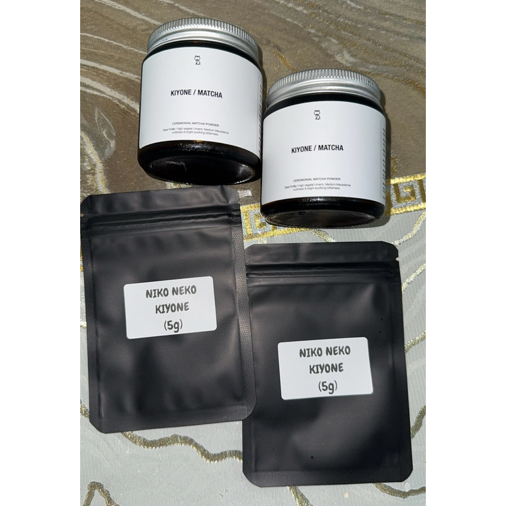 Niko Neko KIYONE Ceremonial Matcha powder (trial pack 5g) REPACK ...