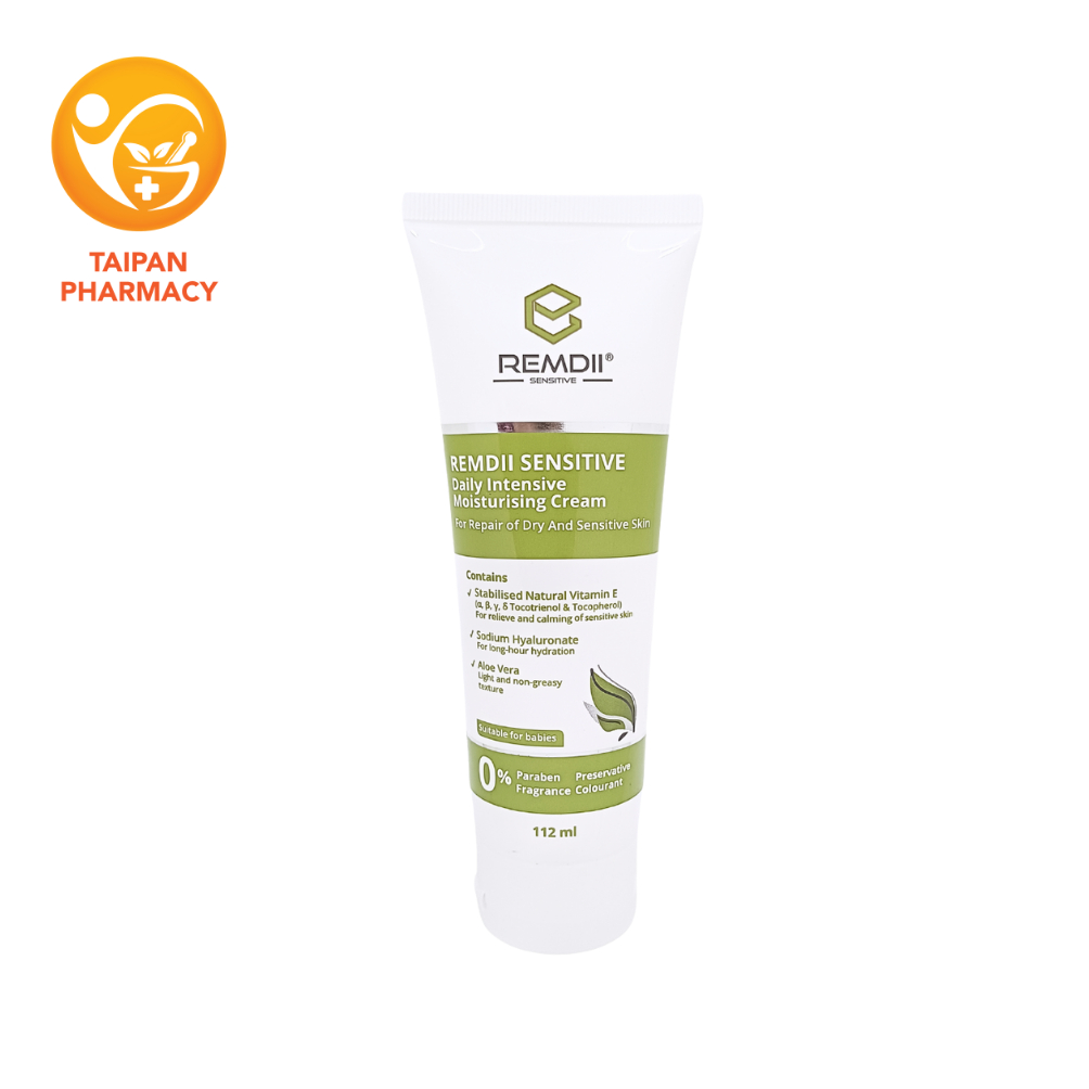 REMDII® Sensitive Daily Sensitive Moisturising Cream 112ml | Shopee ...