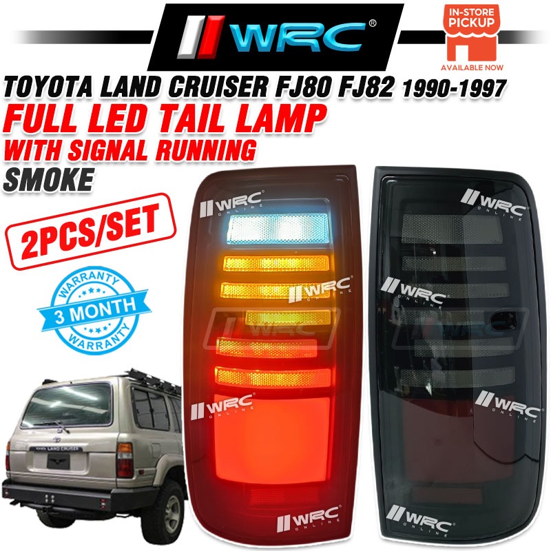 Toyota Land Cruiser FJ80 FJ82 1990 - 1997 Full Led Tail Lamp With ...