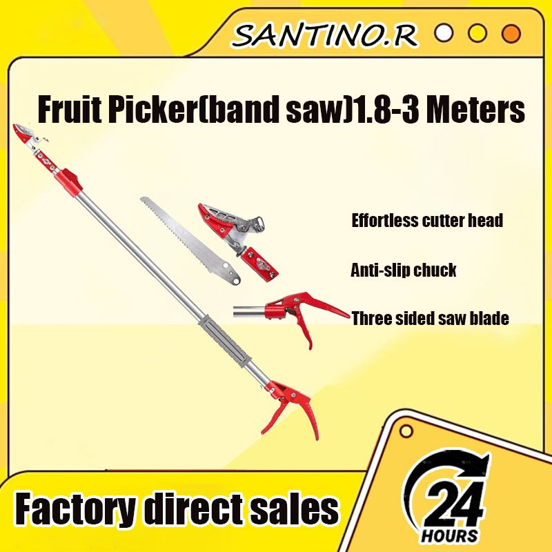 1.8-3 Meters Fruit Picker Scissors Telescopic High-altitude galah kait ...
