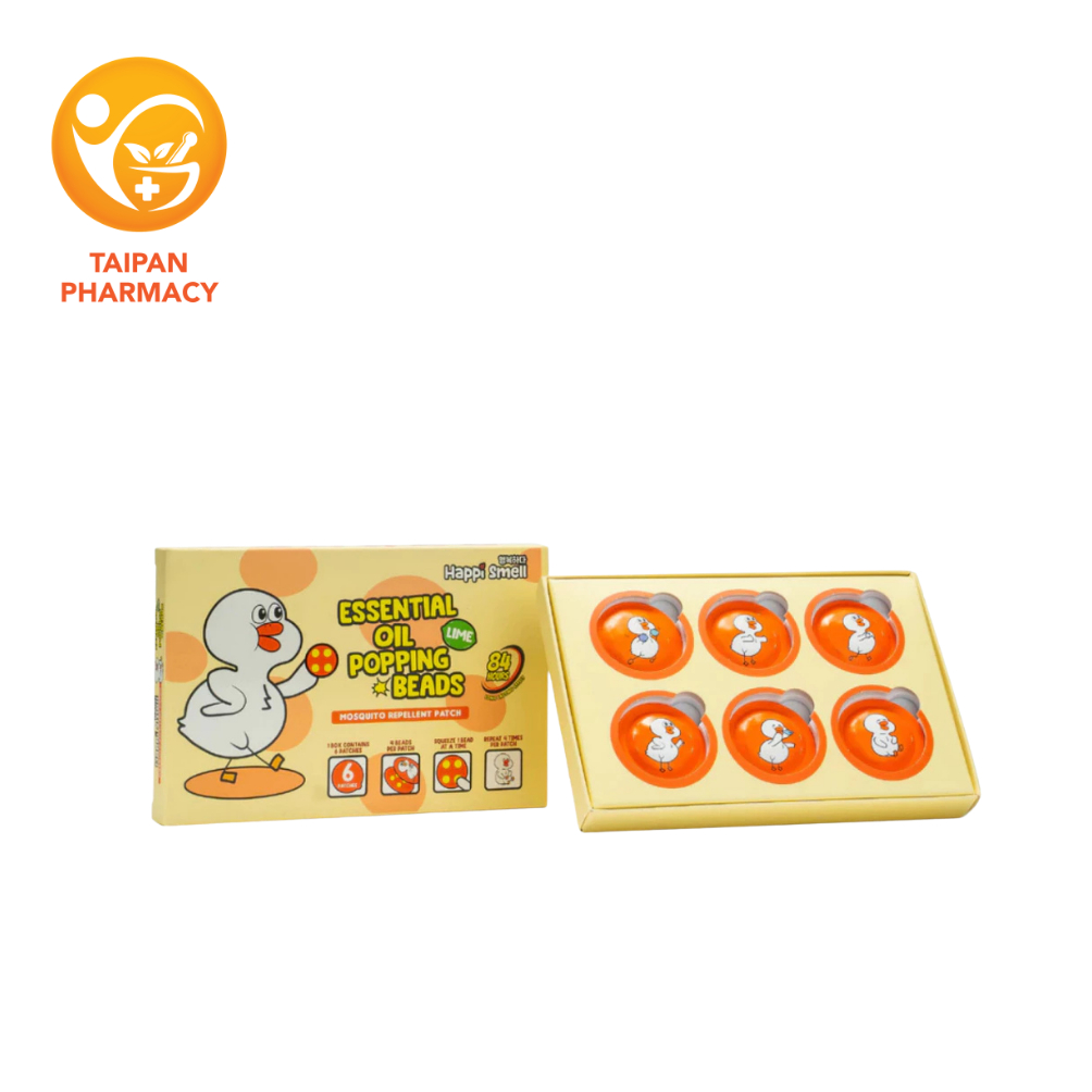 Happi Smell Popping Beads Lime 6s - Mosquito Repellent Patch | Shopee ...