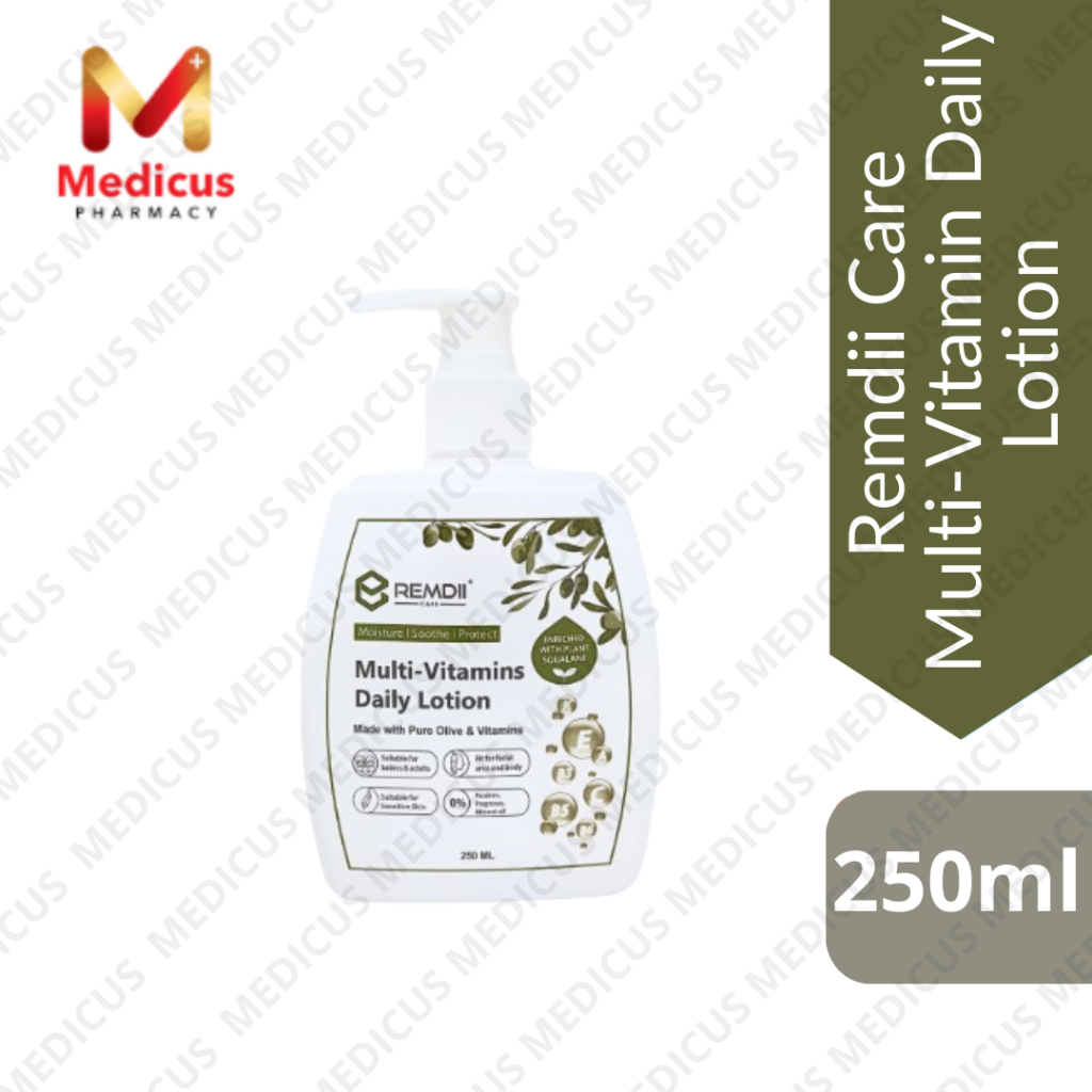 Remdii Care Multi-Vitamins Daily Lotion 250ml (Exp: 08/2028) | Shopee ...
