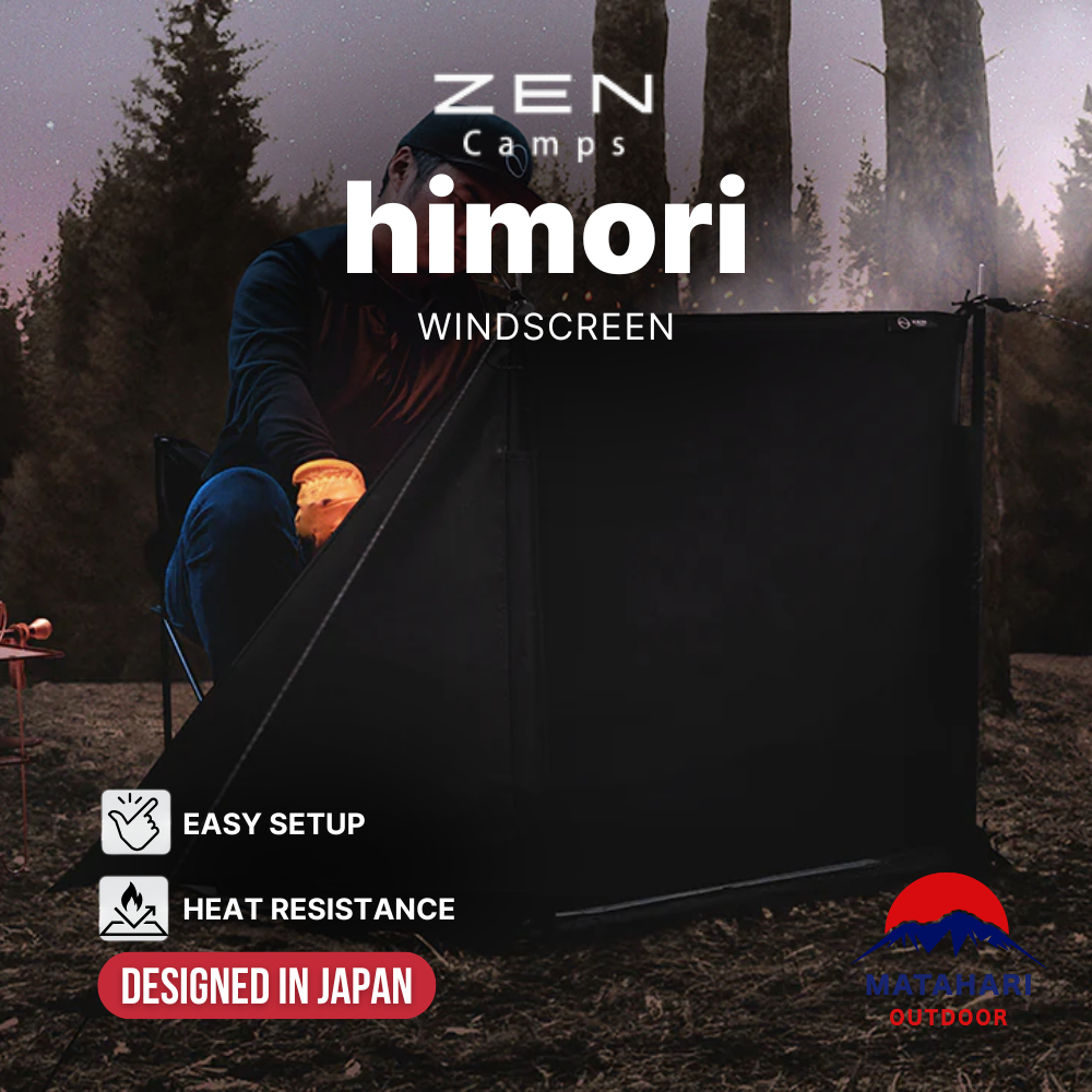 ZEN CAMPS - HIMORI WINDSCREEN HEAT-RESISTANT FIRE GUARD PROTECTION ...