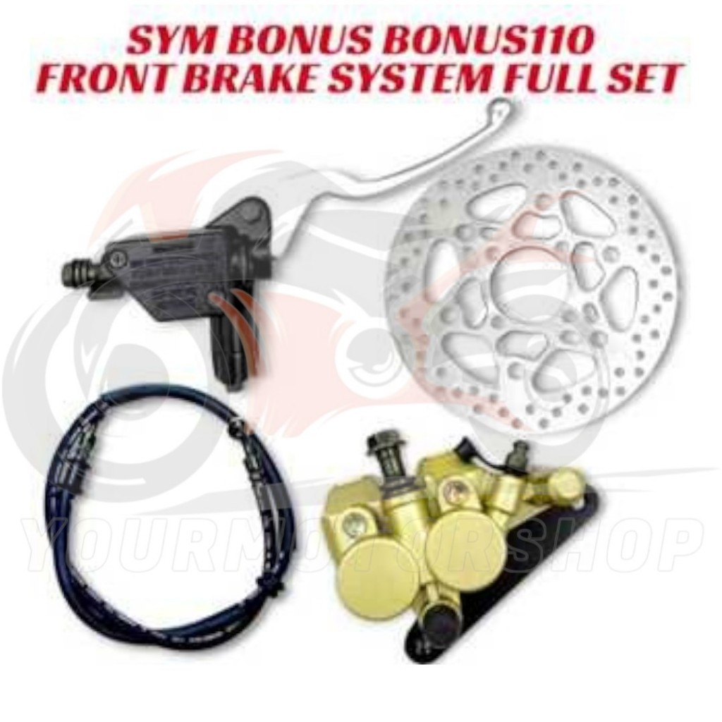 Sym BONUS 110 SPORT BONUS 115 Front Disc Brake Pump Set Master Pump ...