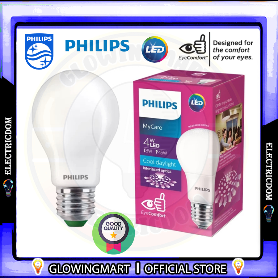 PHILIPS 4W LED Bulb E27 Ultra Efficient Bulb 4W ( 6500K Daylight ...