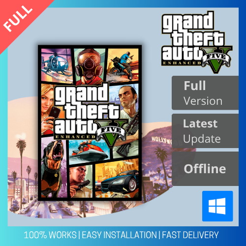 GTA 5 GTA V Grand Theft Auto 5 Enhanced PC Games | Latest Version ...