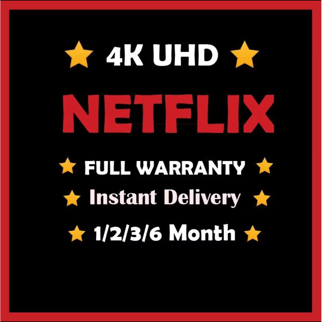 ℕ𝔼𝕋𝔽𝕃𝕀𝕏 PC/SMART TV ONLY 1/3/6 MONTHS 4K ULTRA HD SUBSCRIPTION ORIGINAL ...