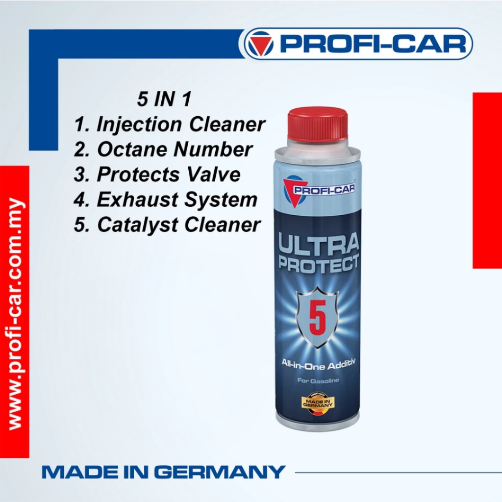 PROFI-CAR Ultra Protect 5 Petrol (250ml) Injection Cleaner / Octane ...
