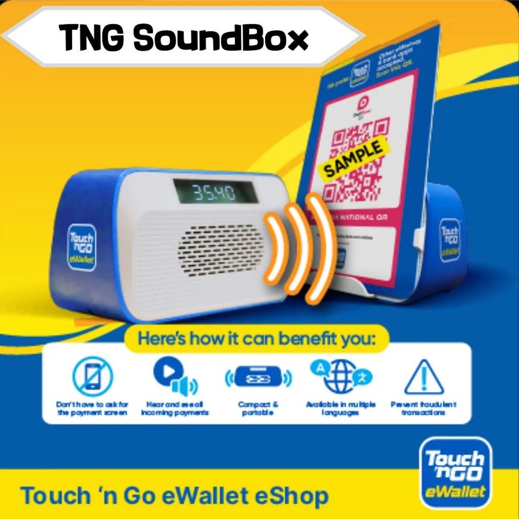 Touch n Go ewallet Soundbox TnG Sound box | Shopee Malaysia