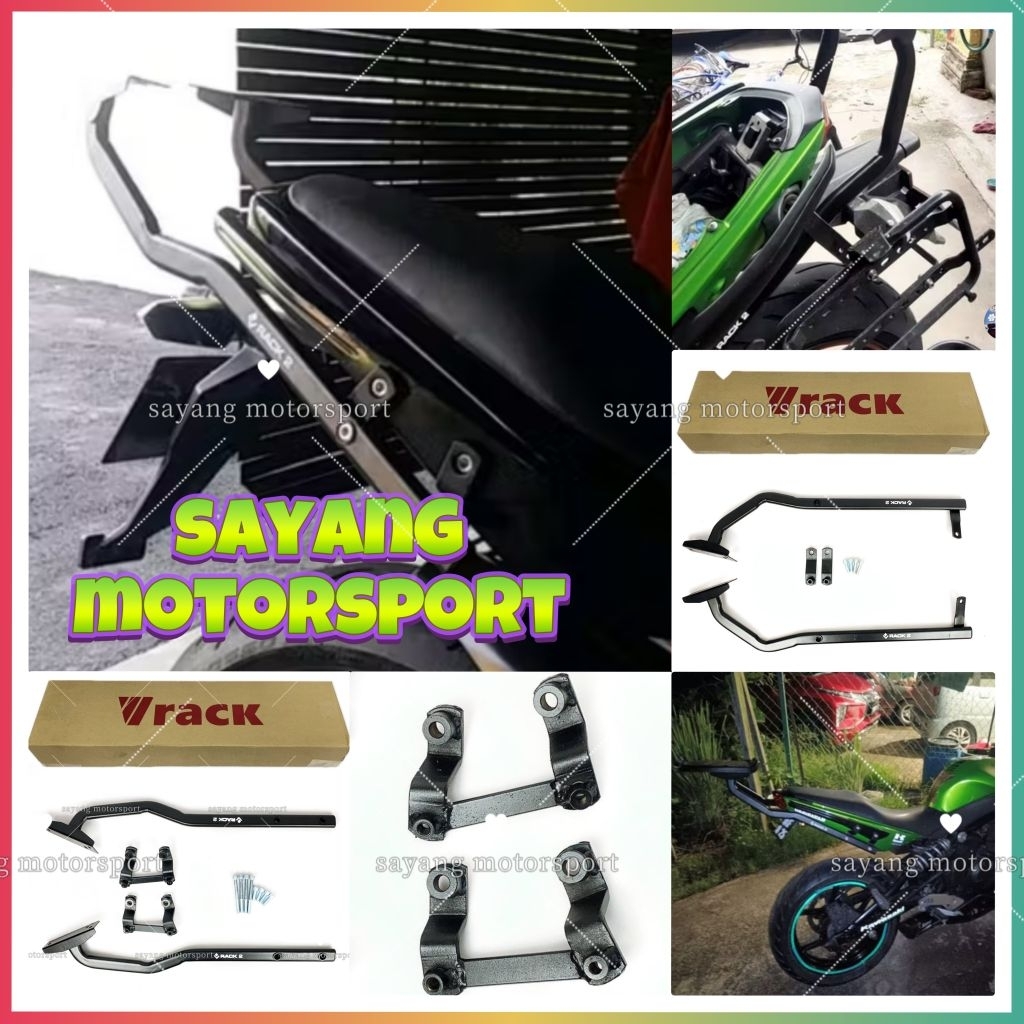 MONORACK HEAVY DUTY TOP BOX RACK ER6N 2012 2013 2014 2015 2016 ER6 2008 ...