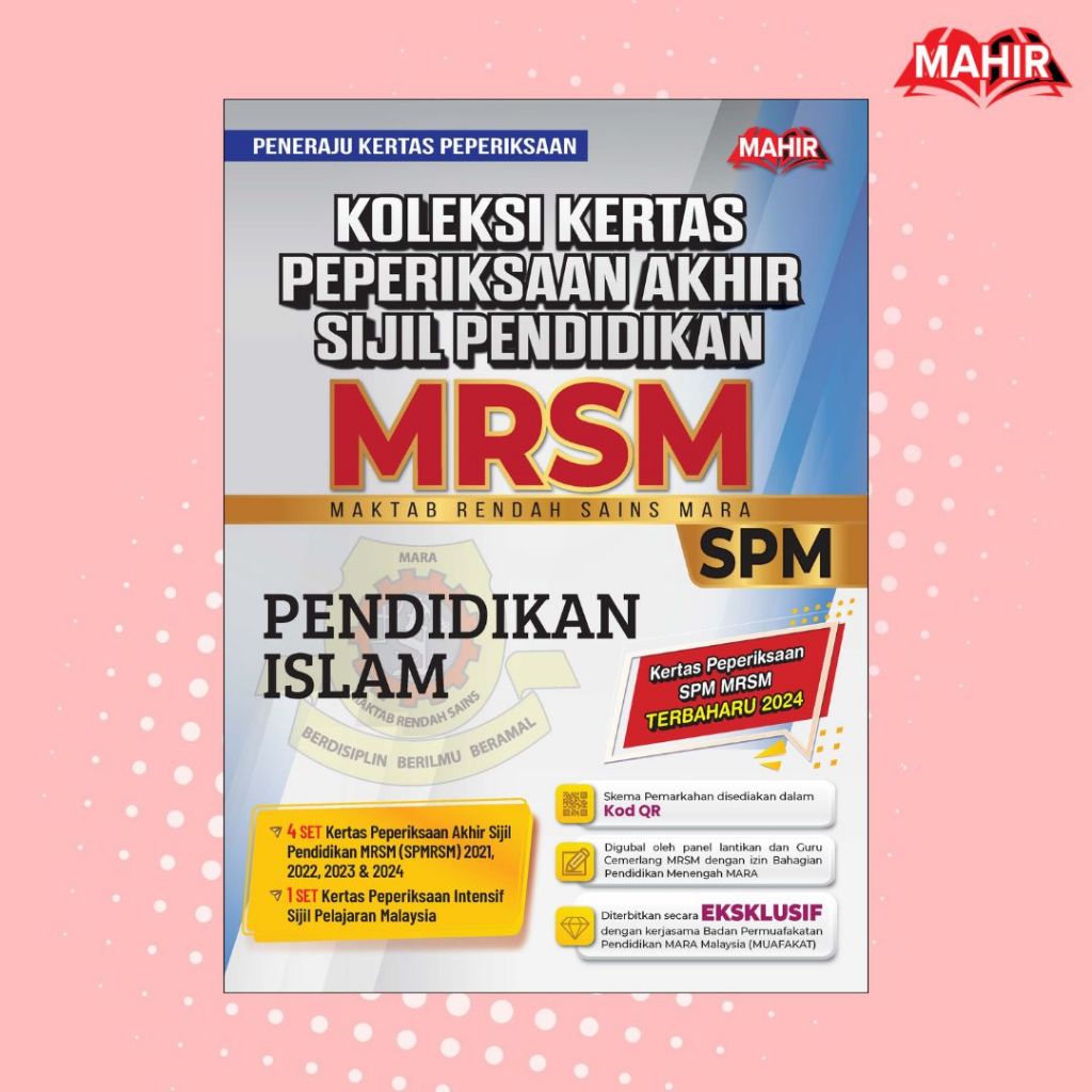 [MAHIR] Koleksi Kertas Peperiksaan Akhir Sijil Pendidikan MRSM SPM ...