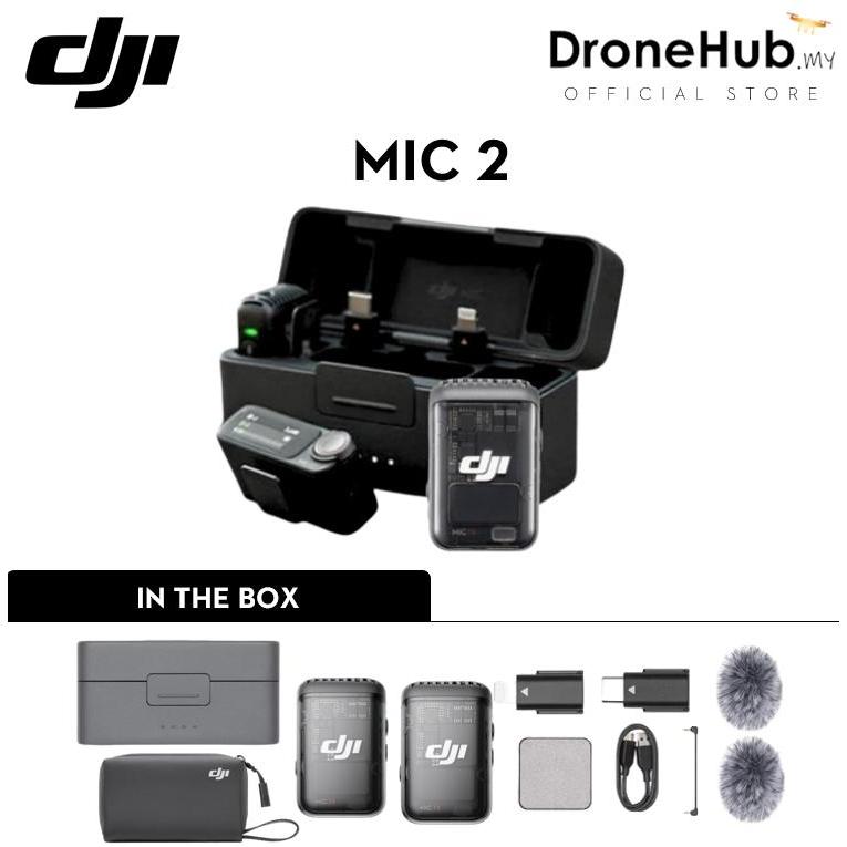 DJI Mic 2 Compact Digital Wireless Microphone System/Recorder for ...