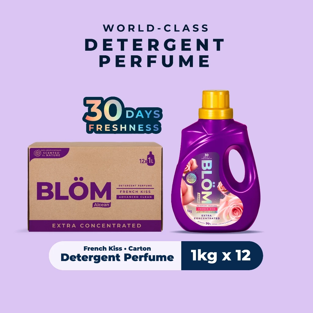 [Carton] BLÖM 1KG Extra Concentrated Premium Laundry Detergent Perfume ...