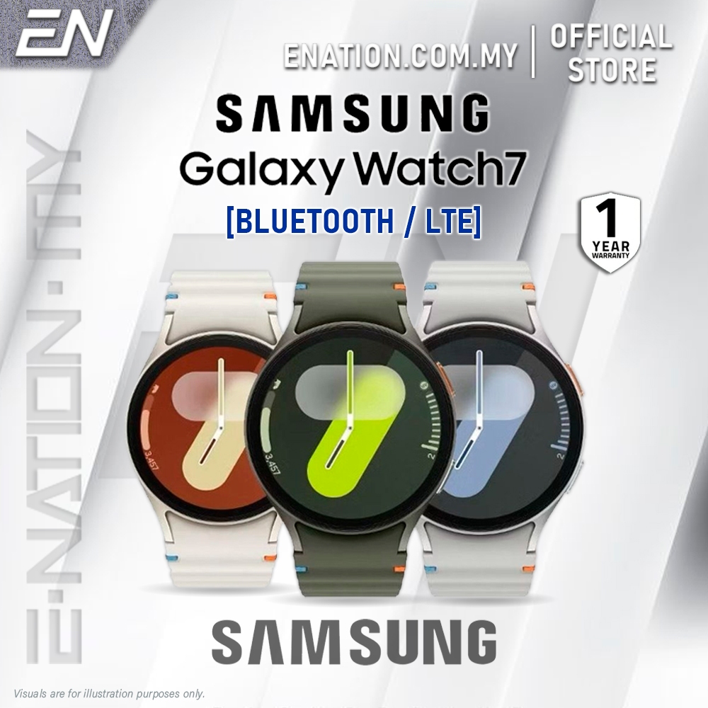 [ORIGINAL] Samsung Galaxy Watch 7 Bluetooth / LTE Smart Watch | 1 Year ...